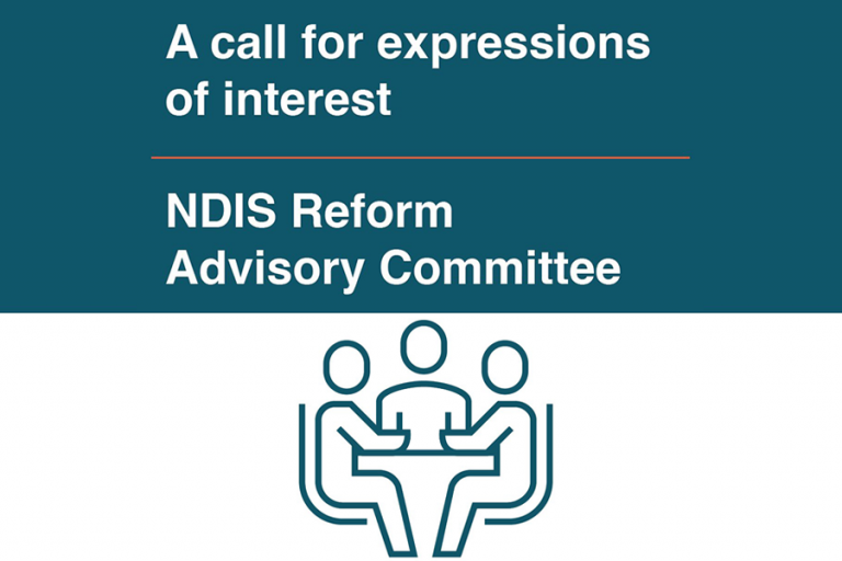 NDIS Reform Advisory Committee Expression of Interest – engage.dss.gov.au